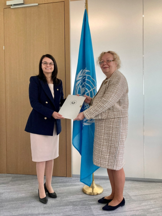 New Permanent Representative Of El Salvador Presents Credentials To The
